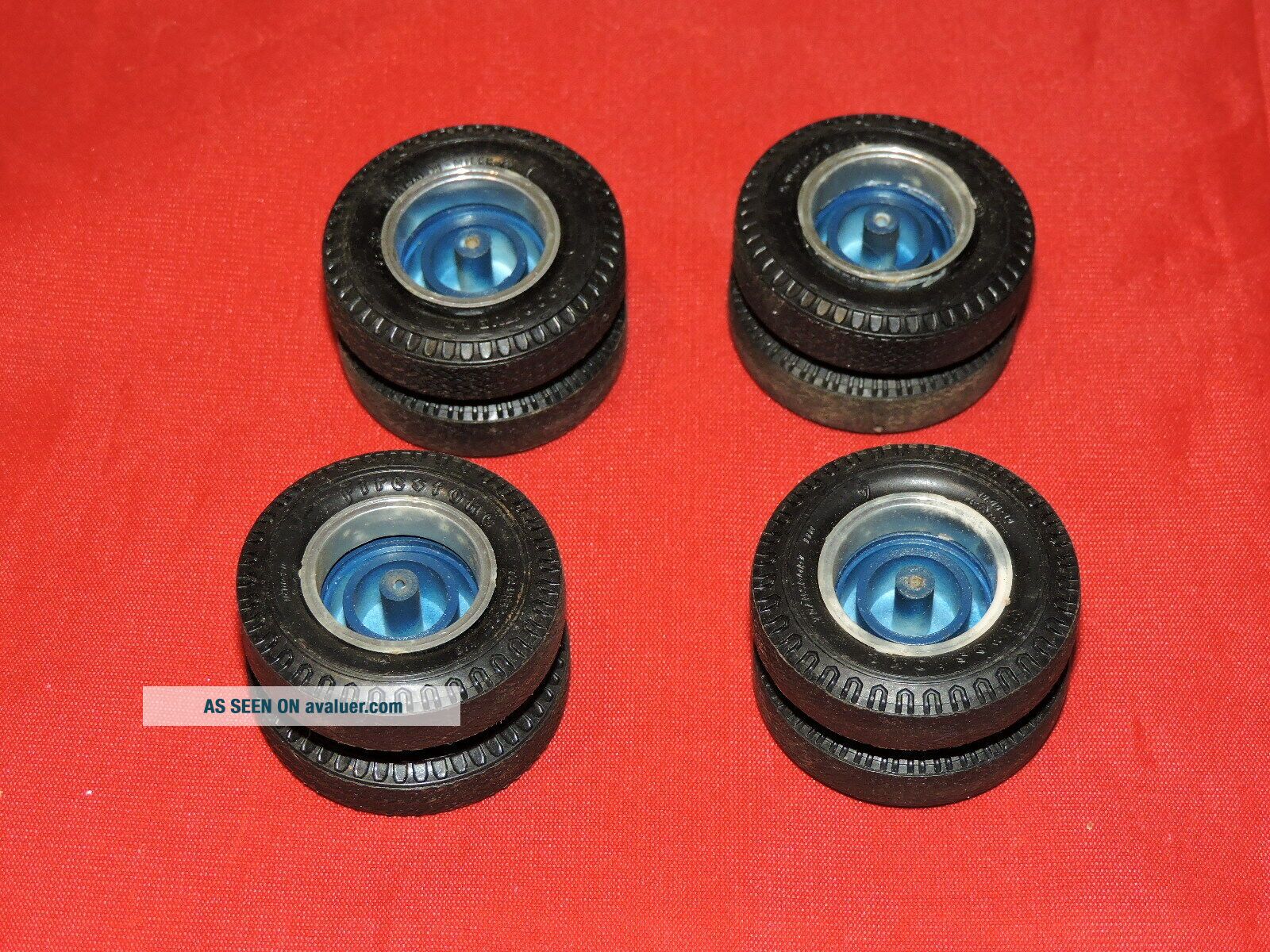 Model Truck Parts AMT Semi Truck Tires And Wheels 1/25 | #9433455
