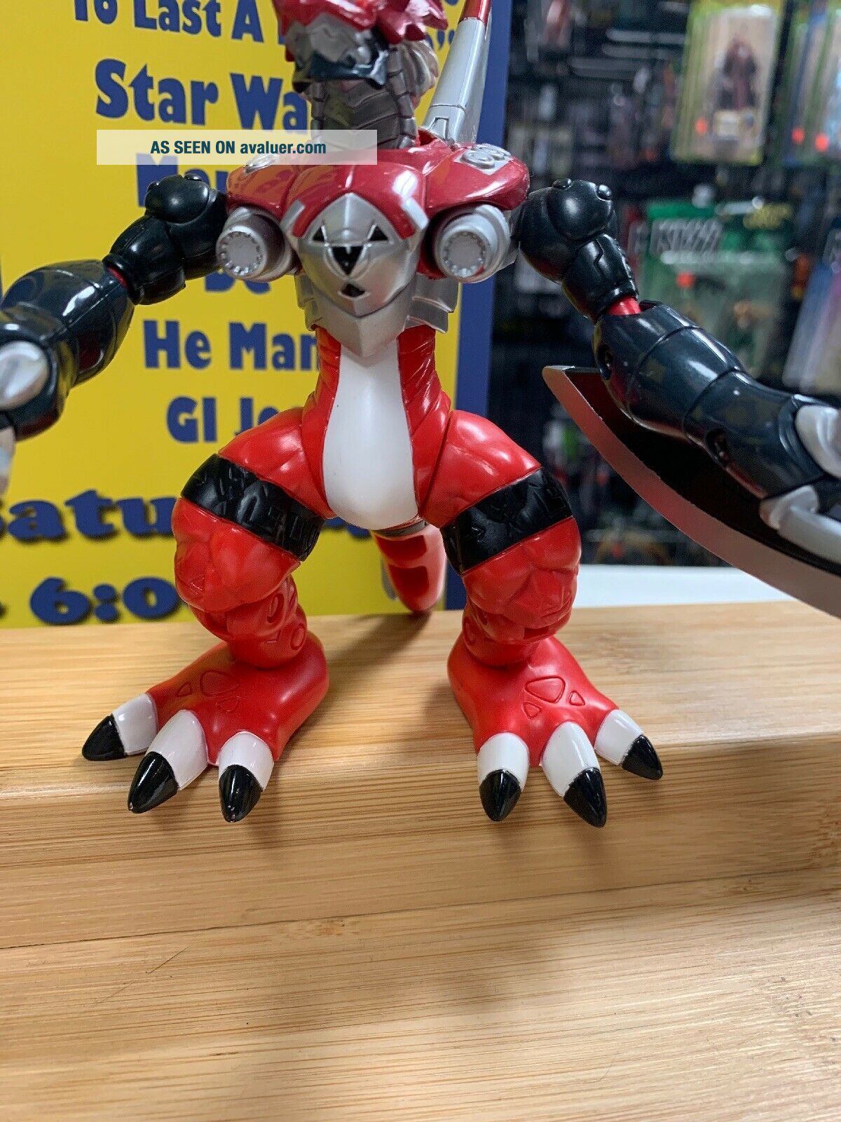 Bandai Digimon Digi Warriors Wargrowlmon Action Figure Complete | #9471525