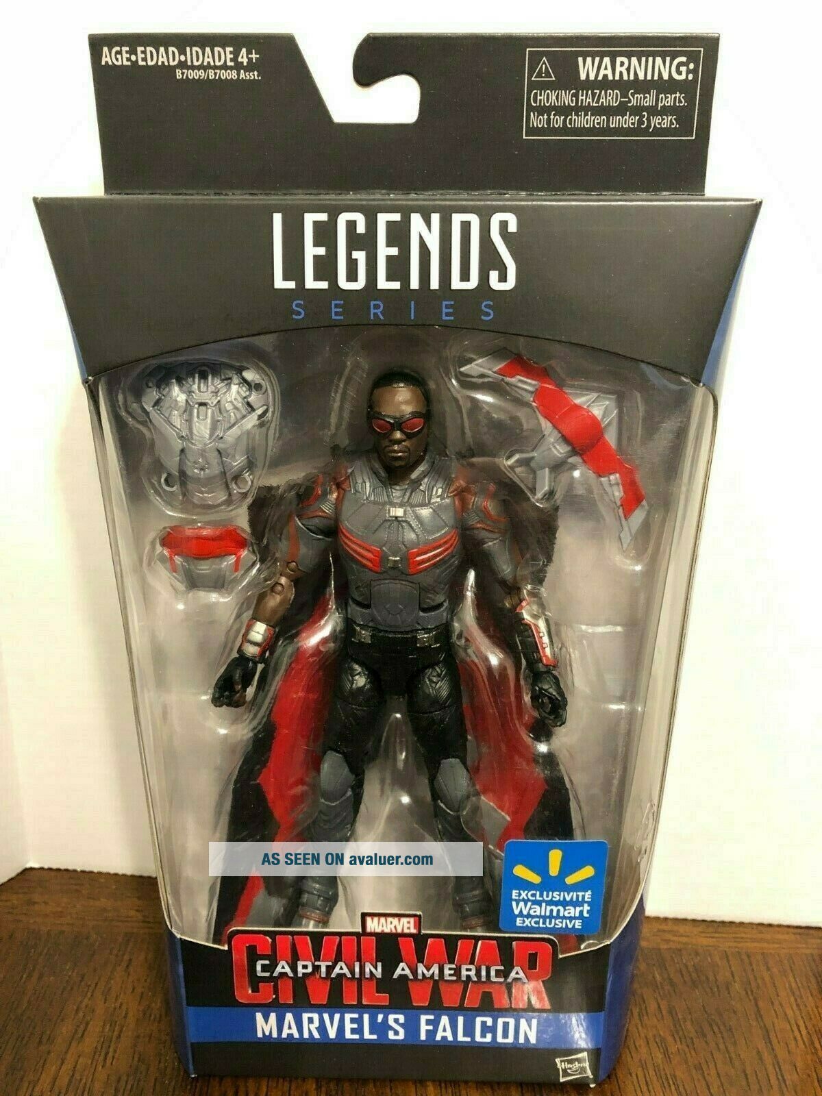 Marvel Legends FALCON Captain America Civil War WALMART EXCLUSIVE 6 ...
