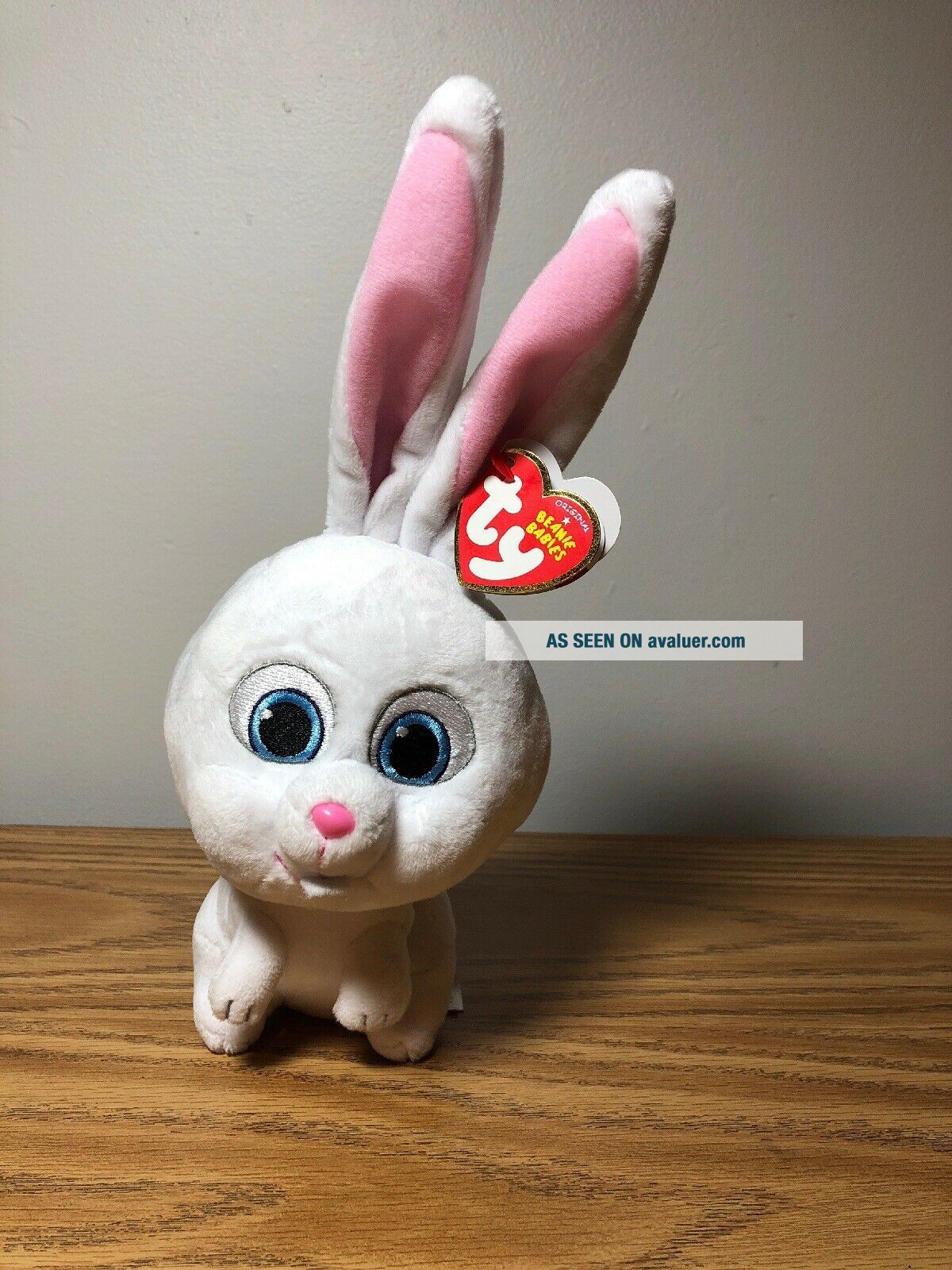 Secret Life Of Pets Small Snowball The Bunny Rabbit Ty Plush Stuffed ...