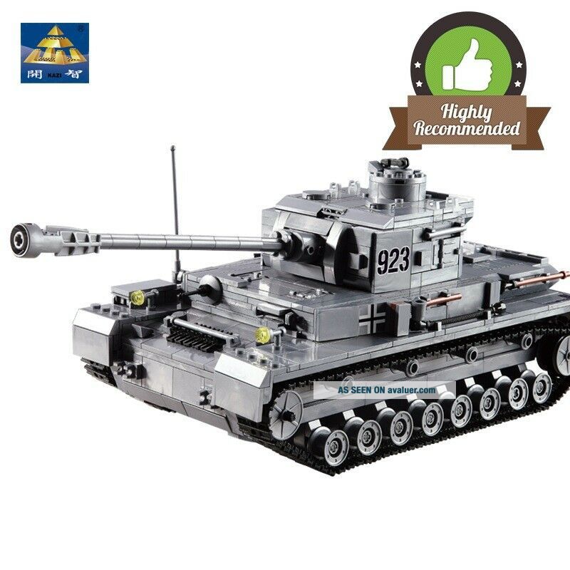 KAZI 1193pc Large WW2 German Panzer IV Tank Army Military Constructor ...