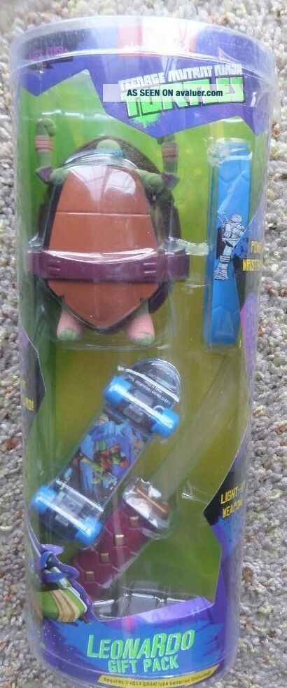 Teenage Mutant Ninja Turtles Leonardo Water Grow Skateboard Sword Gift ...