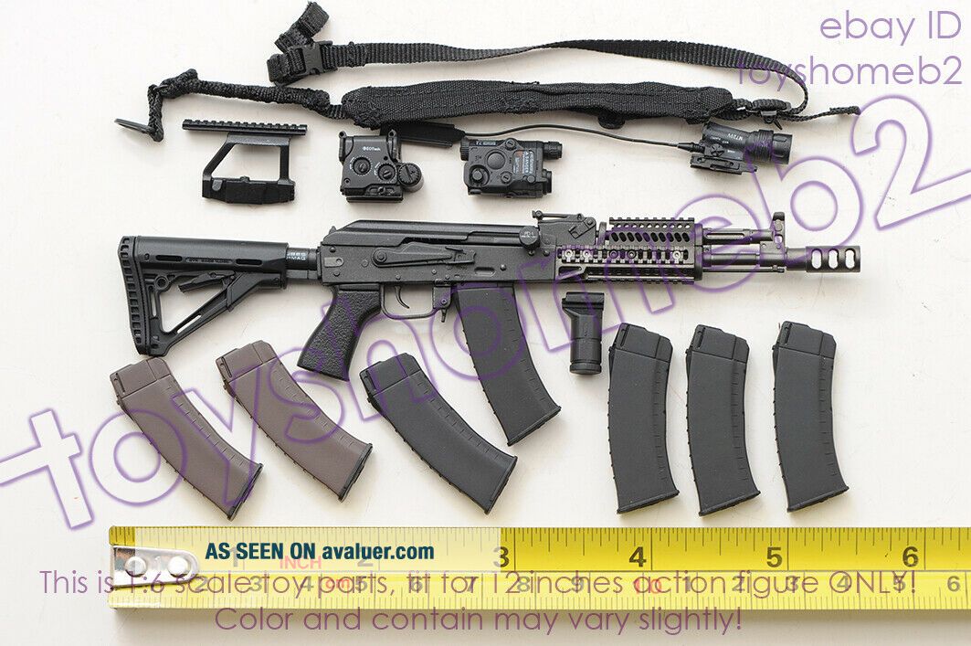 1:6 Scale DAM TOYS 78064 RUSSIAN SPETSNAZ FSB Alpha Group COMBAT RIFLE ...