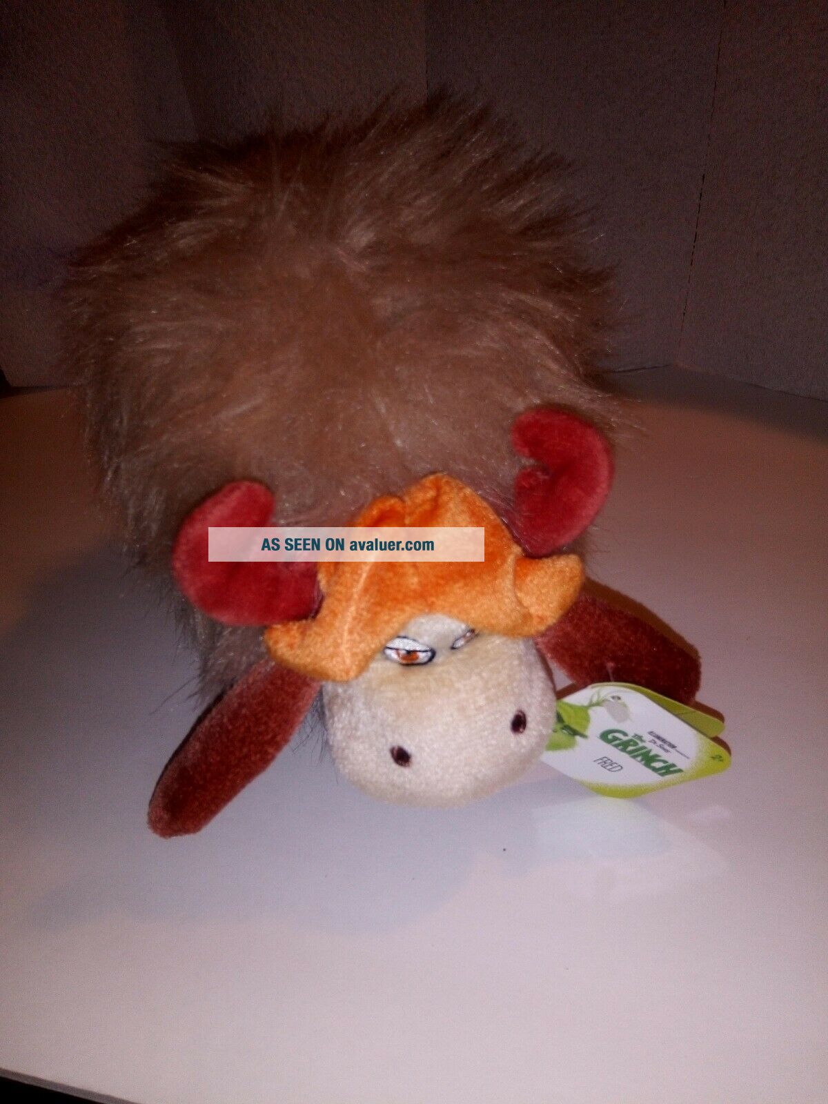 Fred From The 2018 Dr Seuss " The Grinch Movie " Reindeer Plush Toy ...