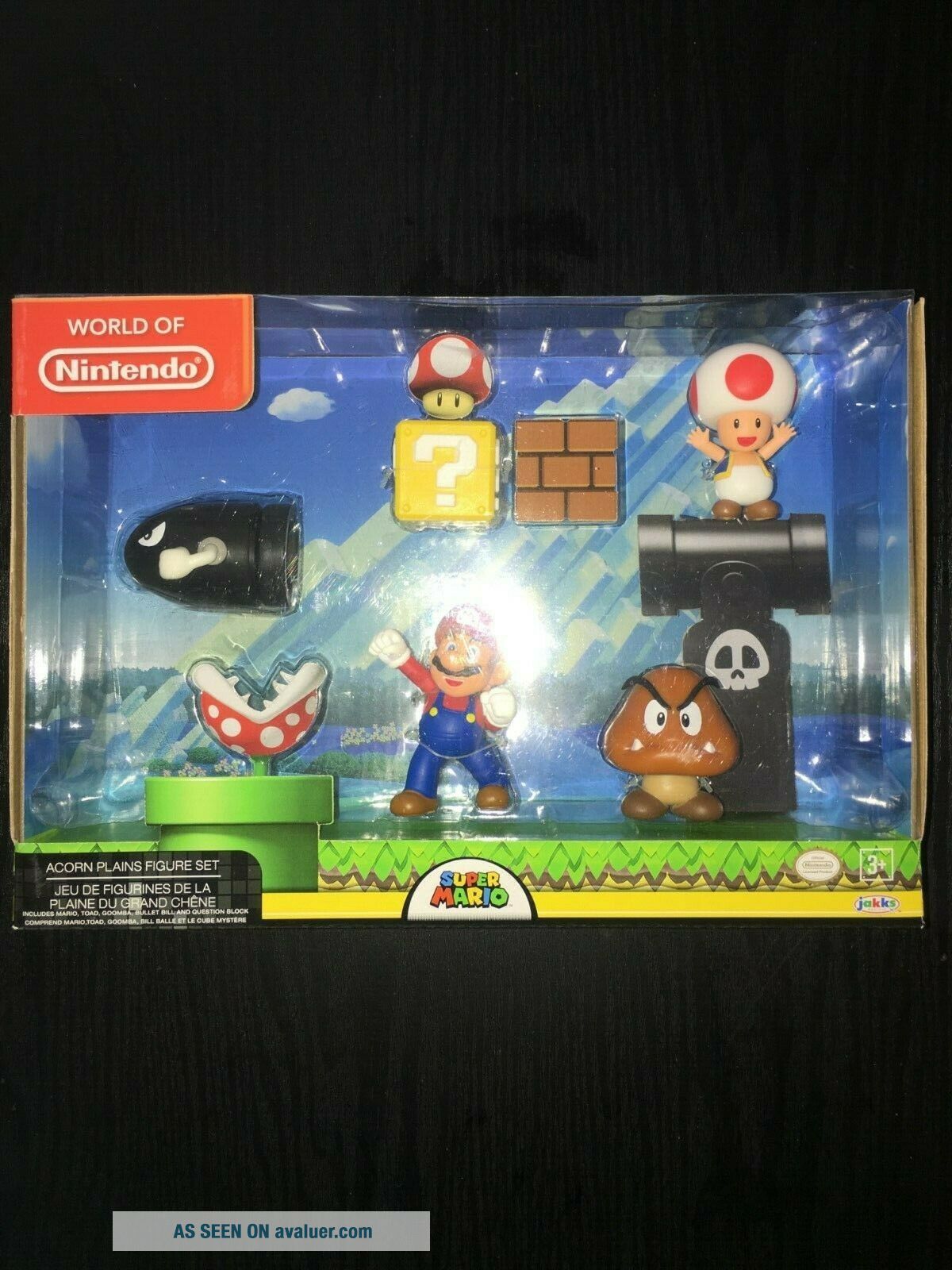 World Of Nintendo - Mario - Acorns Plains Figure Set | #9487948