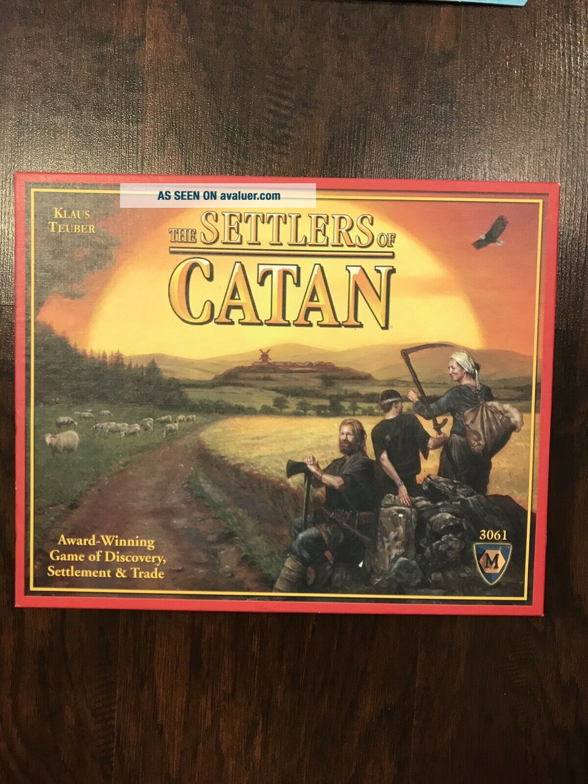 Klaus Teuber The Settlers Of Catan By Mayfair Games 3061 Complete Set ...