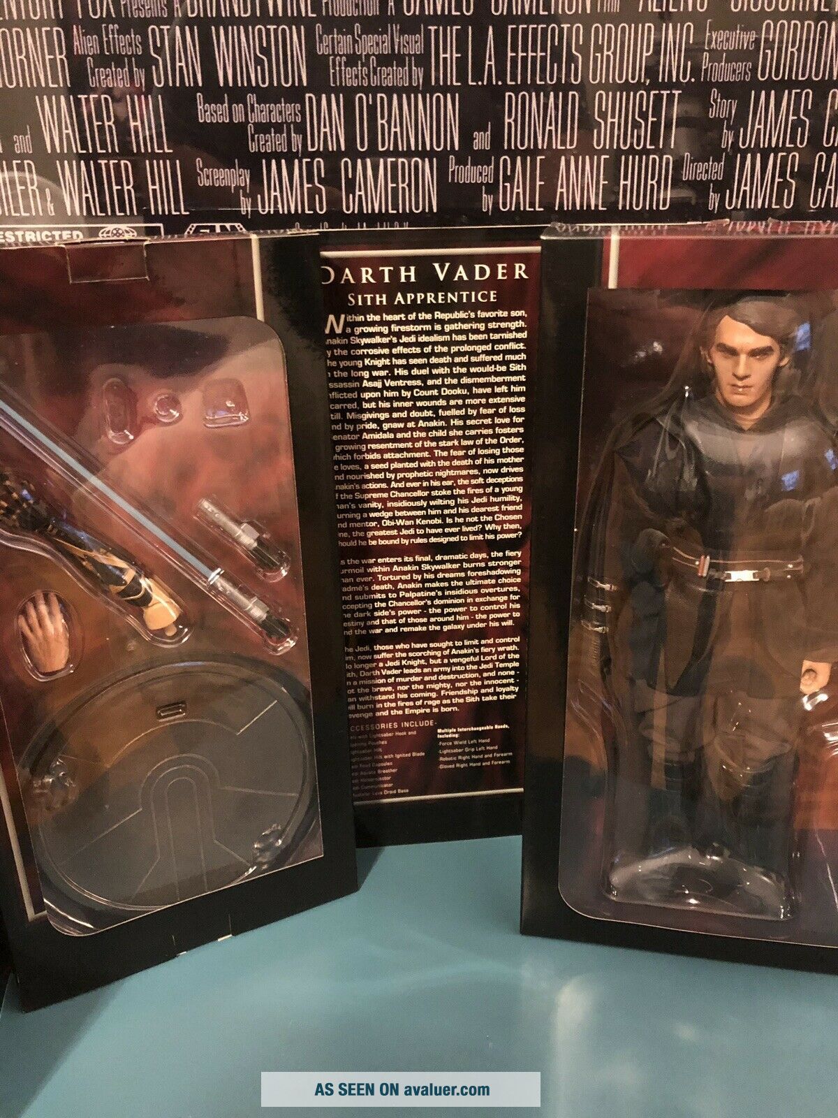Star Wars Lord Of The Sith Darth Vader Sith Apprentice 1/6 Sideshow ...