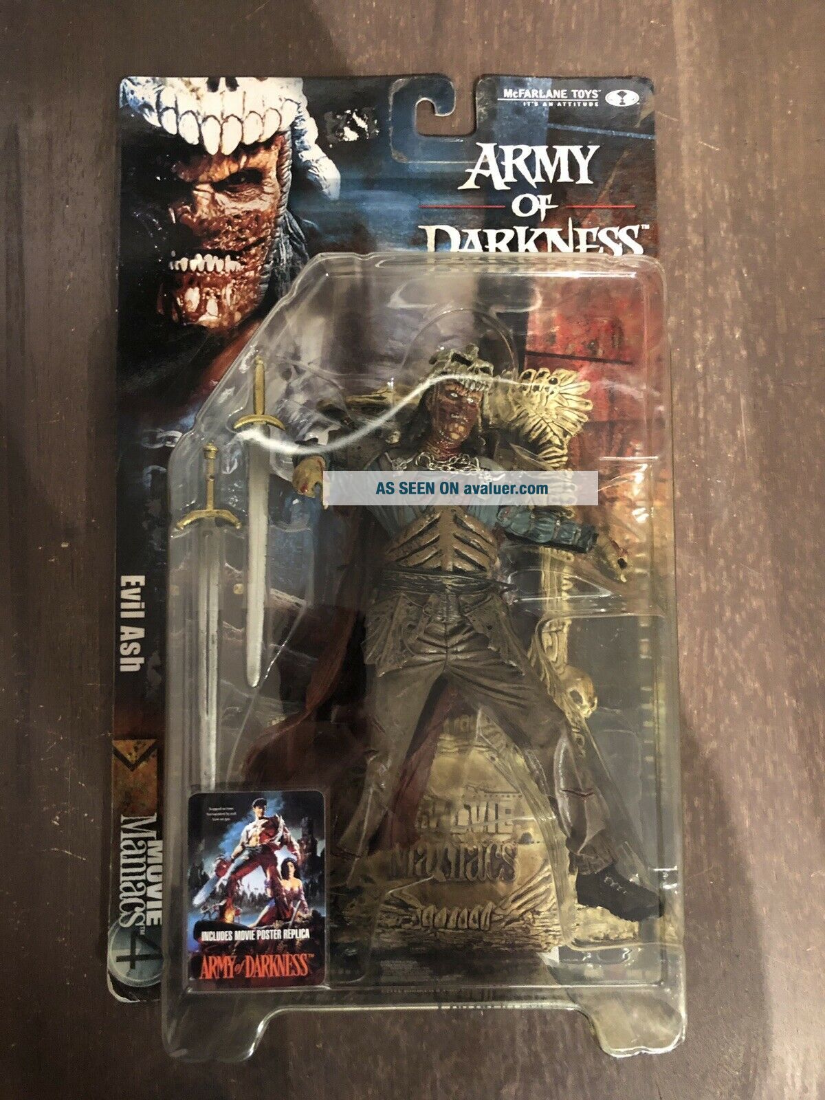 2001 Army Of Darkness Evil Ash 7 Inch Action Figure NIB McFarlane Toys ...