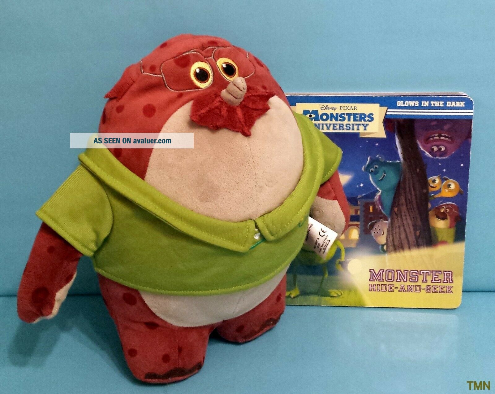 Disney Monster ' S Inc University Don Carlton Plush Stuffed Animal Toy ...