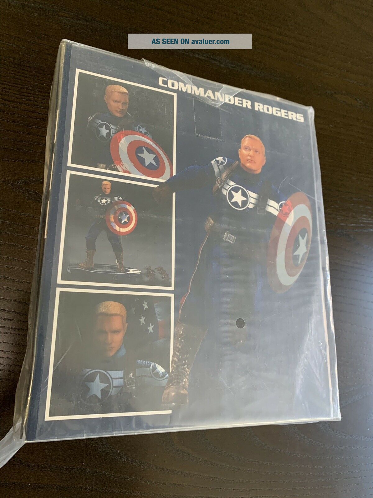 Mezco One 12 Marvel Captain America (Commander Rogers) 6in Action ...