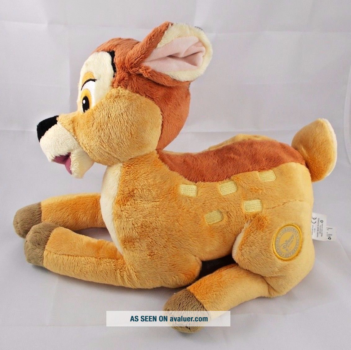 Disney Store BAMBI Plush 12 " Nose To Behind Stuffed Animal | #9524966