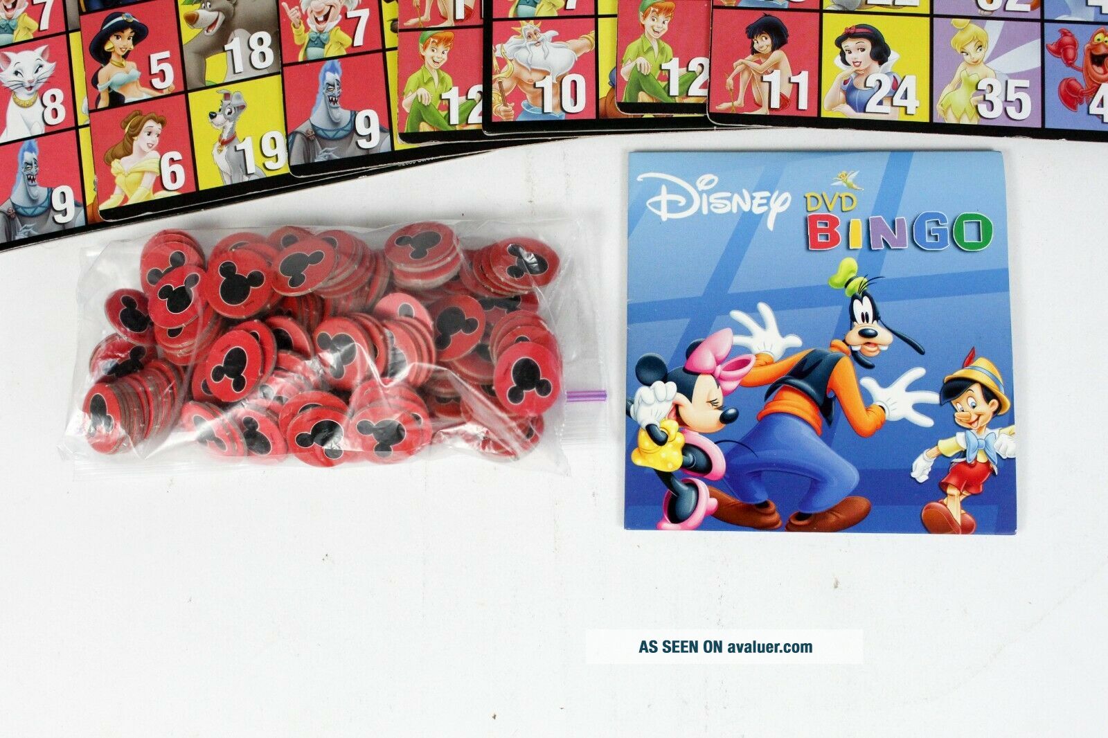 Disney DVD Bingo Game By Mattel Complete In | #9529241