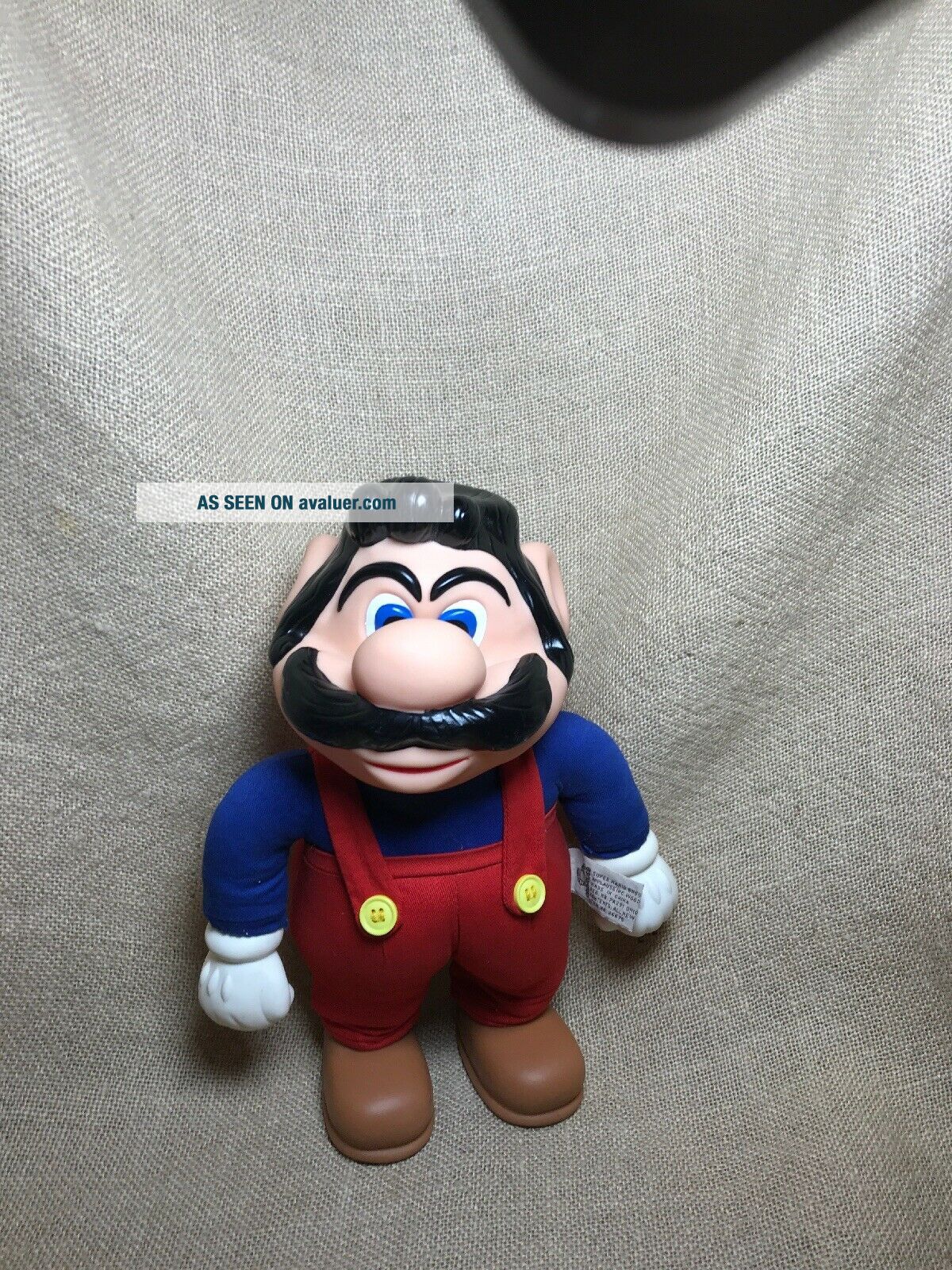 Vintage 1989 Nintendo 12 " Mario Bros By Applause Plush Doll W Vinyl ...