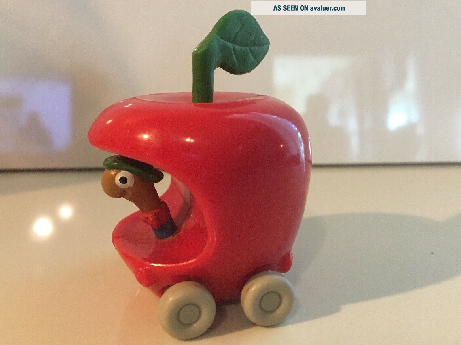 Busy World Of Richard Scary - Worm Driving An Apple Car - Toy | #9536004