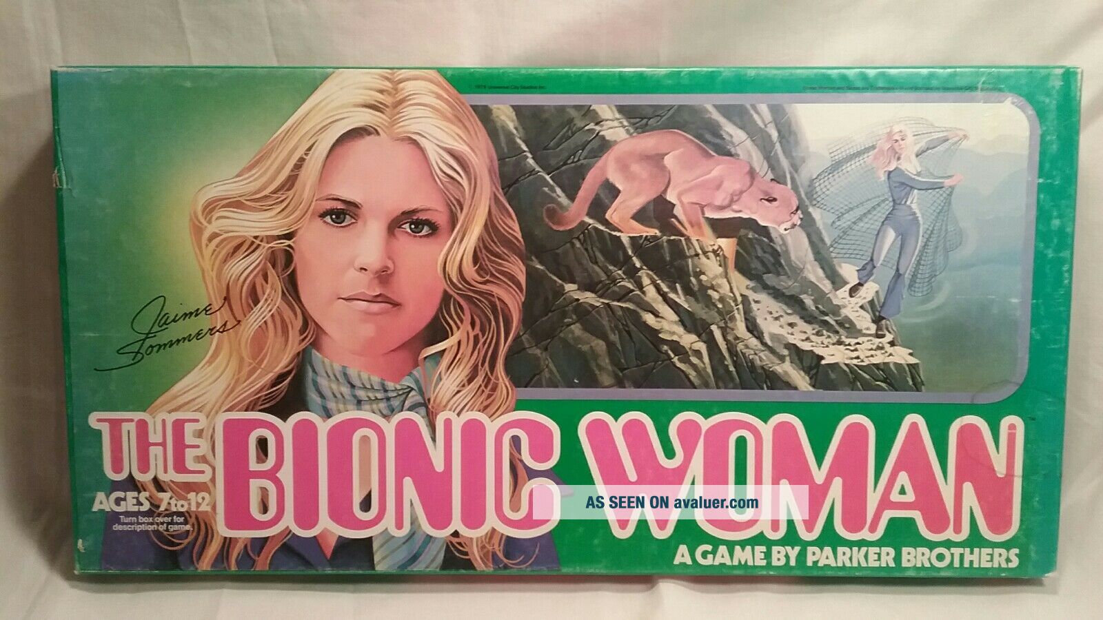 The Bionic Woman Board Game By Parker Brothers Complete Vintage 1976 ...