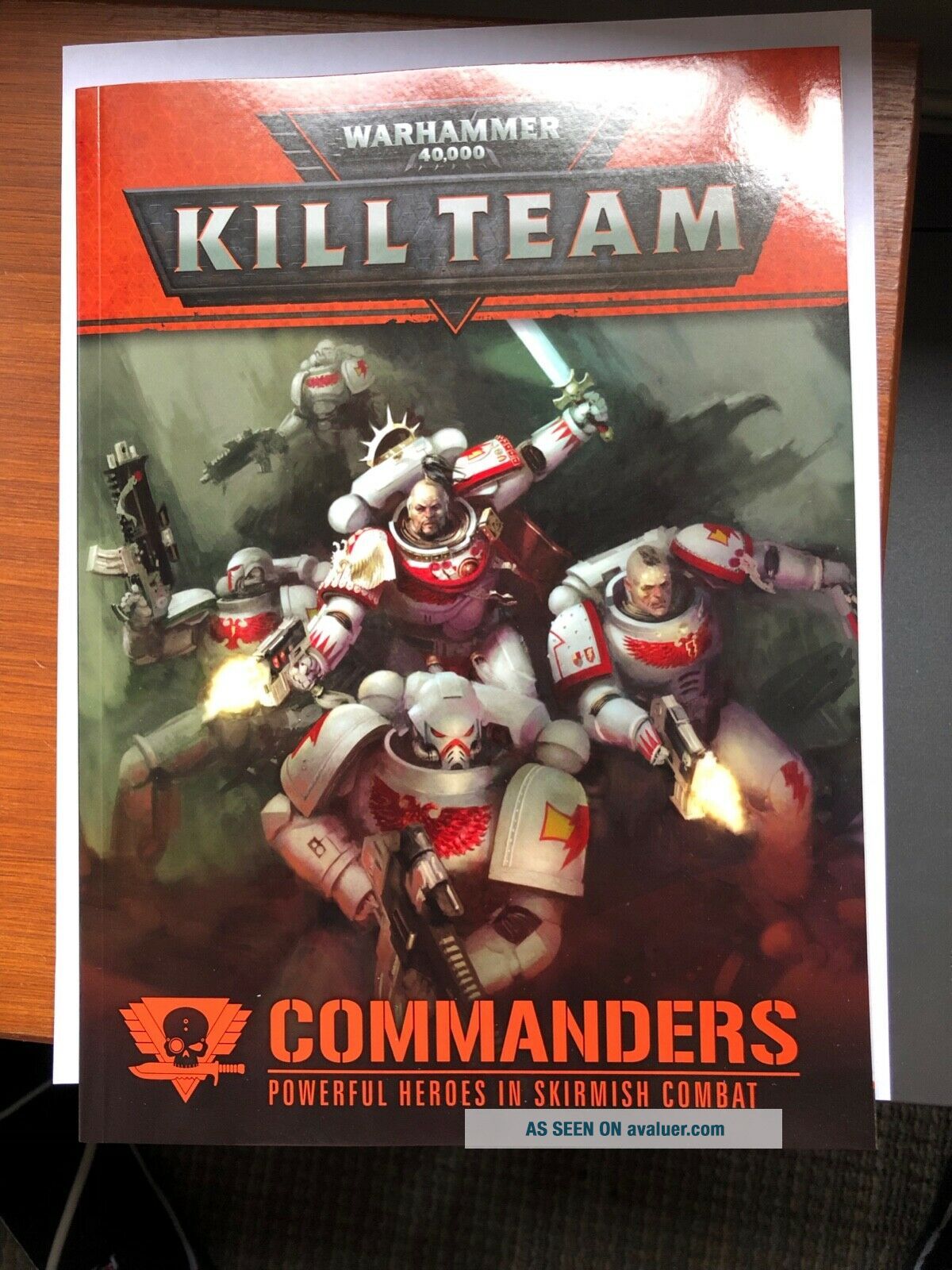 Warhammer 40000 40K Kill Team Commanders Expansion - Book And Cards ...