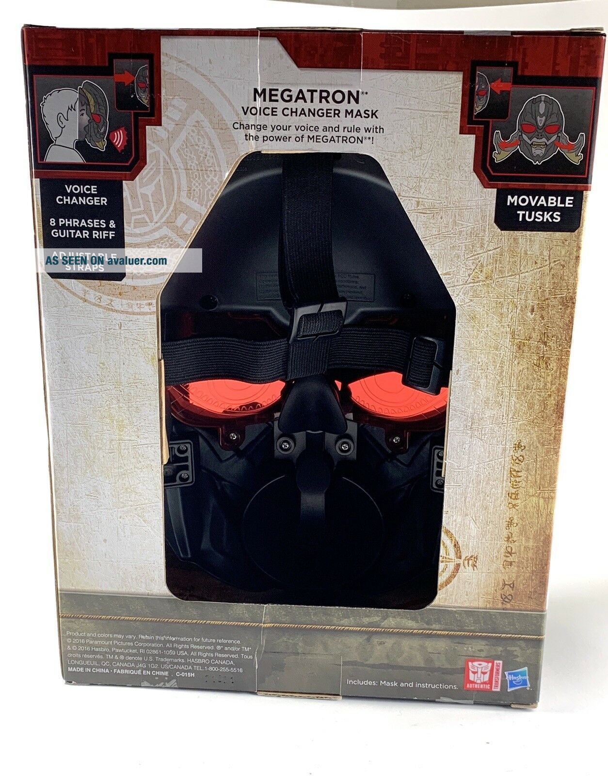 Transformers: The Last Knight Megatron Voice Changer Mask | #9543187