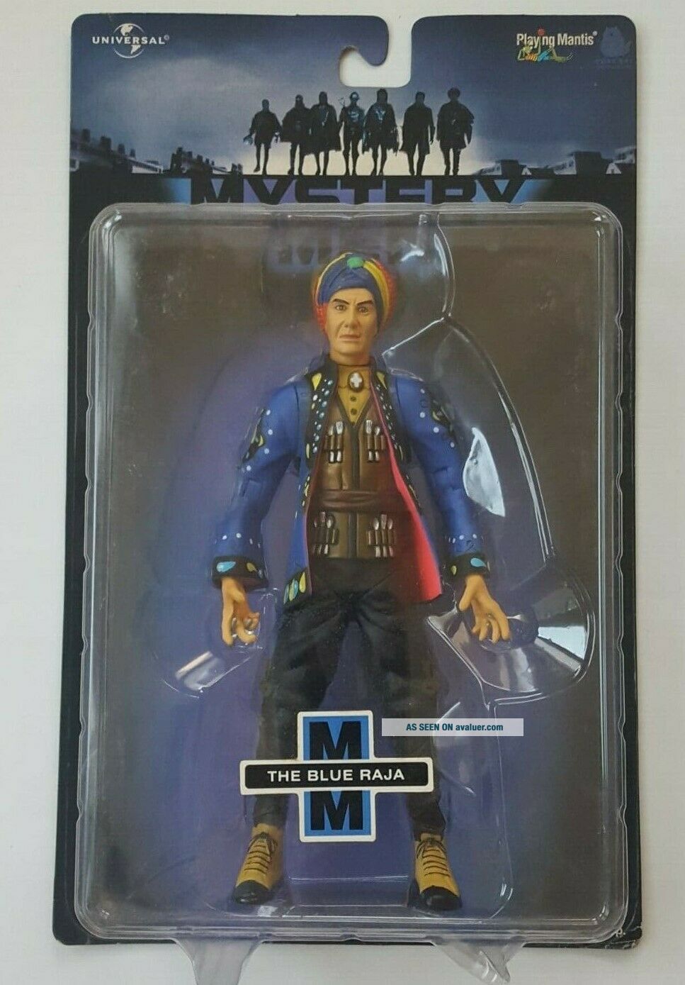 MYSTERY MEN MOVIE THE BLUE RAJA FIGURE PLAYING MANTIS 1999 | #9565226