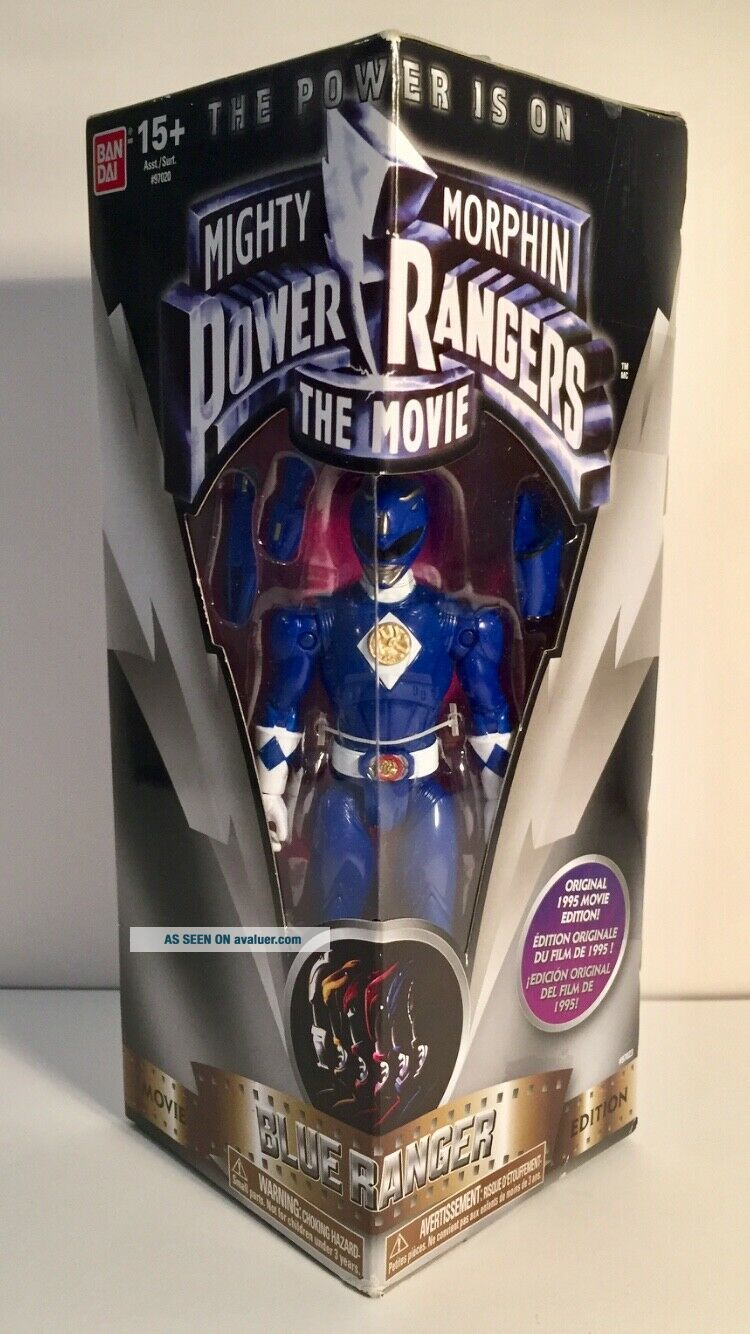 Mighty Morphin Power Rangers The Movie BLUE RANGER 5 " Legacy Figure ...