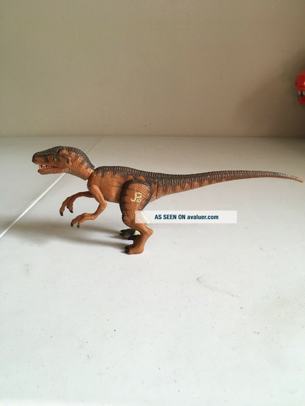 Kenner 1993 Jurassic Park JP03 Velociraptor Raptor Jaw Attack Series I ...