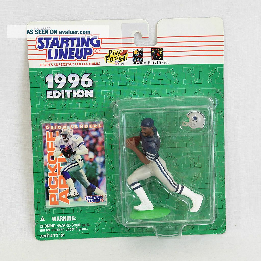 1996 Kenner Starting Lineup Football Figure 4 " 21 Deion Sanders | #9550975
