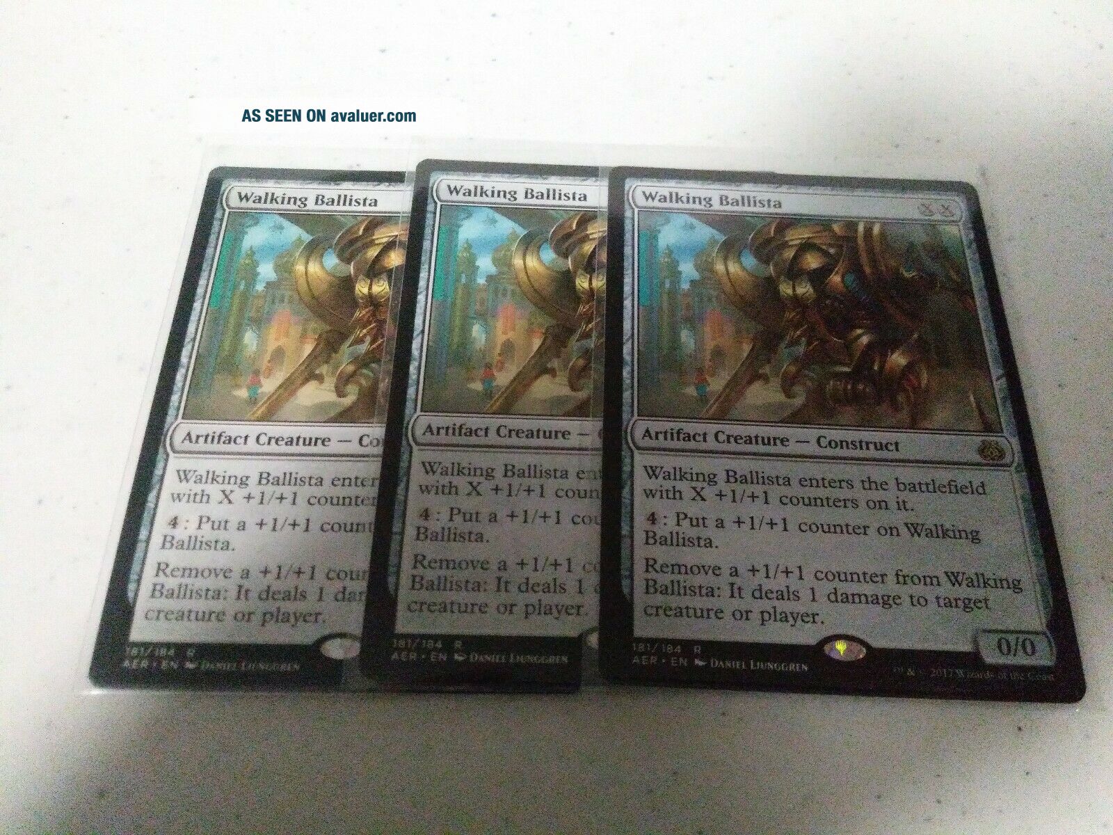 Magic The Gathering Aether Revolt Walking Ballista X3 | #9576052