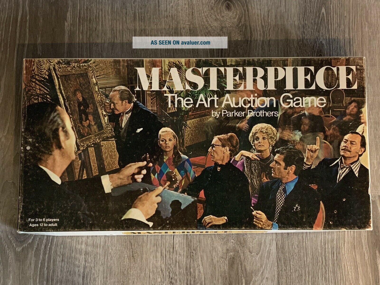 MASTERPIECE The Art Board Game Parker Brothers 1970 Vintage COMPLETE ...