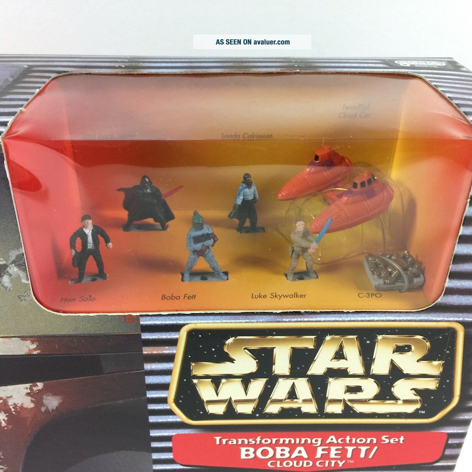Star Wars Micro Machines Transforming Playset Boba Fett Cloud City MIB ...