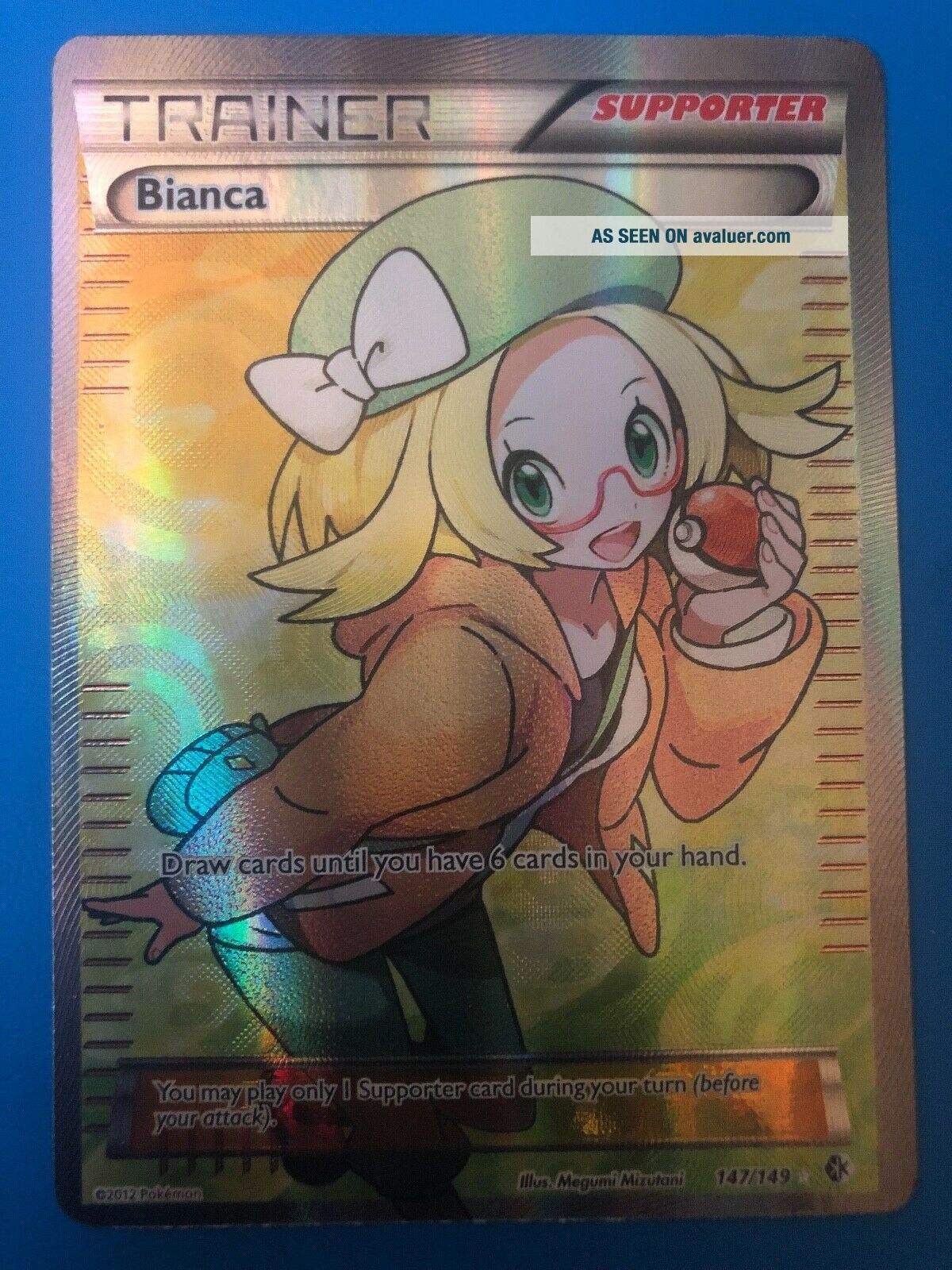 FULL ART POKEMON TRAINERS, 1x FULL ART N, 1x FULL ART SKYLA, 1x BIANCA ...