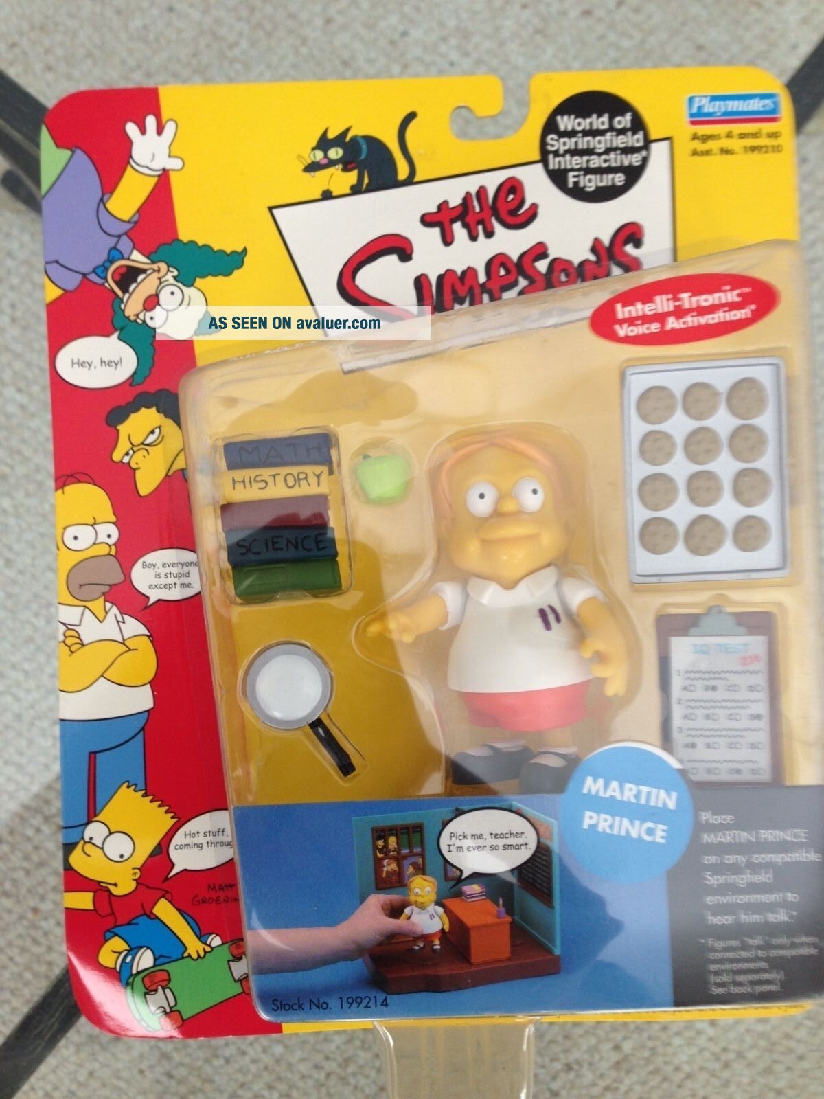 Martin Prince– World Of Simpsons Interactive Figure Series 5 NIB | #9565321