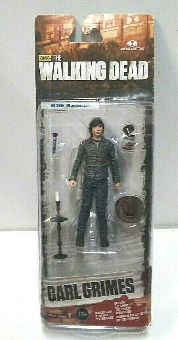 McFarlane Toys The Walking Dead Series 7 Carl Grimes MOC Action Figure ...