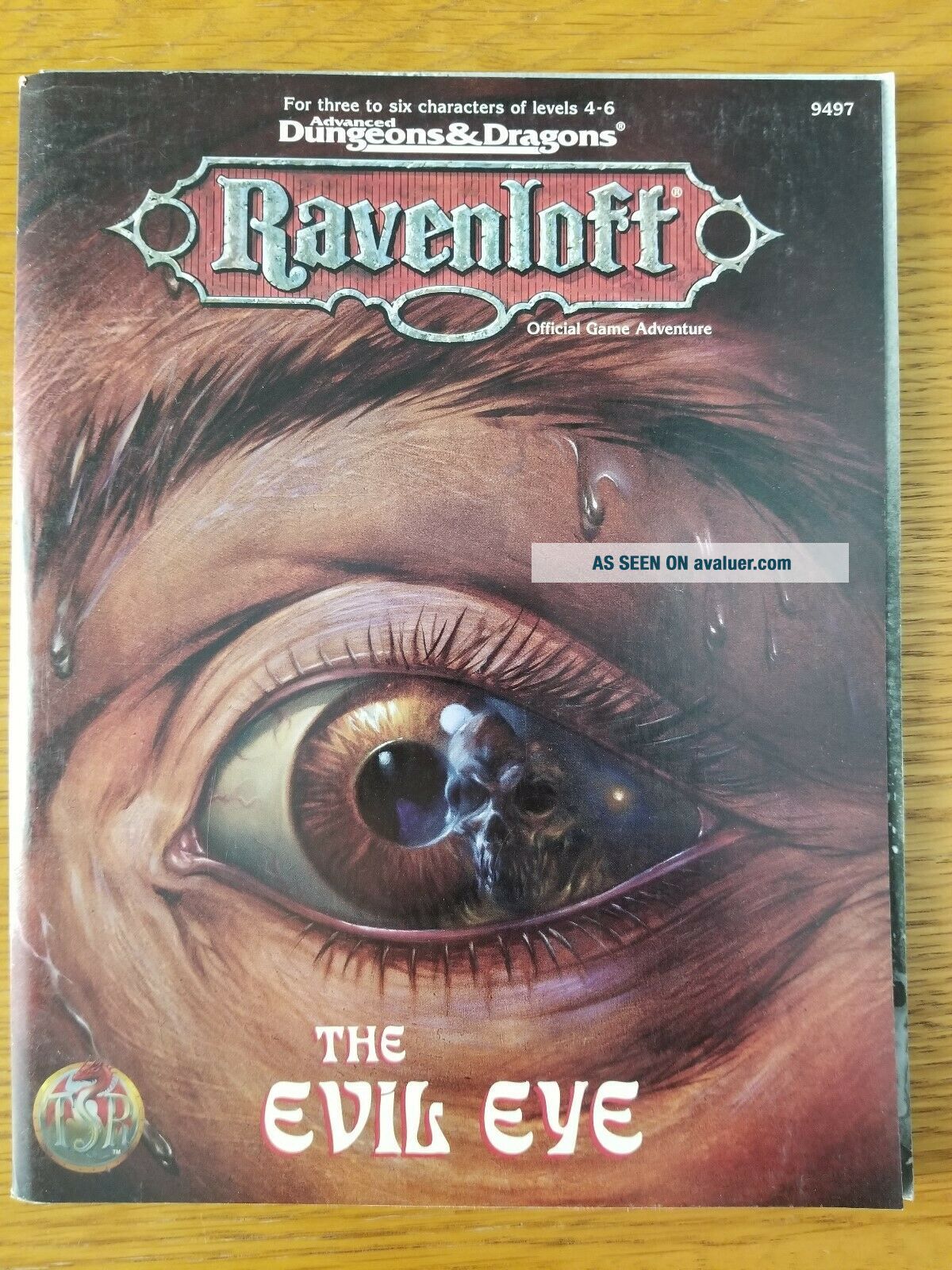 THE EVIL EYE: RAVENLOFT Advanced Dungeons Dragons 2E Game Module | #9591617