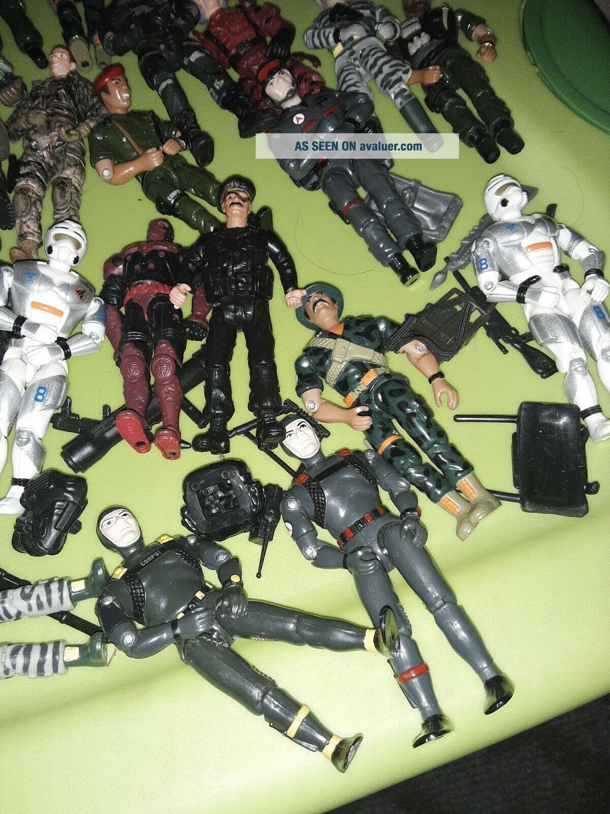 LargeLot Of Lanard The Corps, Chap Mei Military Soldier Action Figures ...