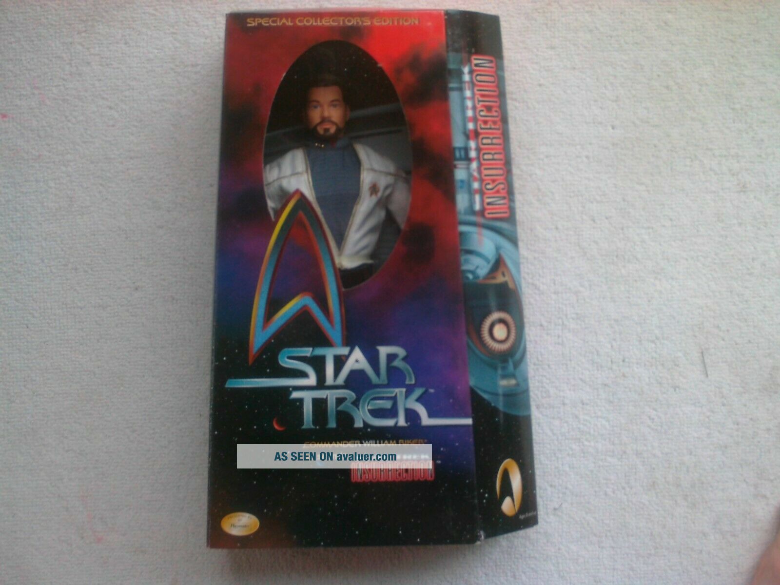 Commander William Riker Star Trek Insurrection 12 Inch Figure MIB ...