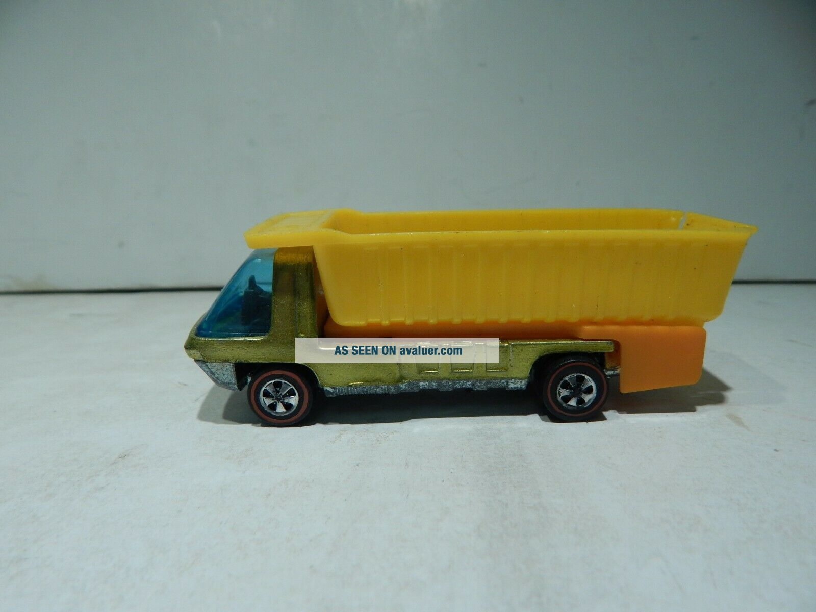 HOT WHEELS REDLINE HEAVYWEIGHTS ANTI FREEZE GREEN DUMP DUMPER TRUCK ...