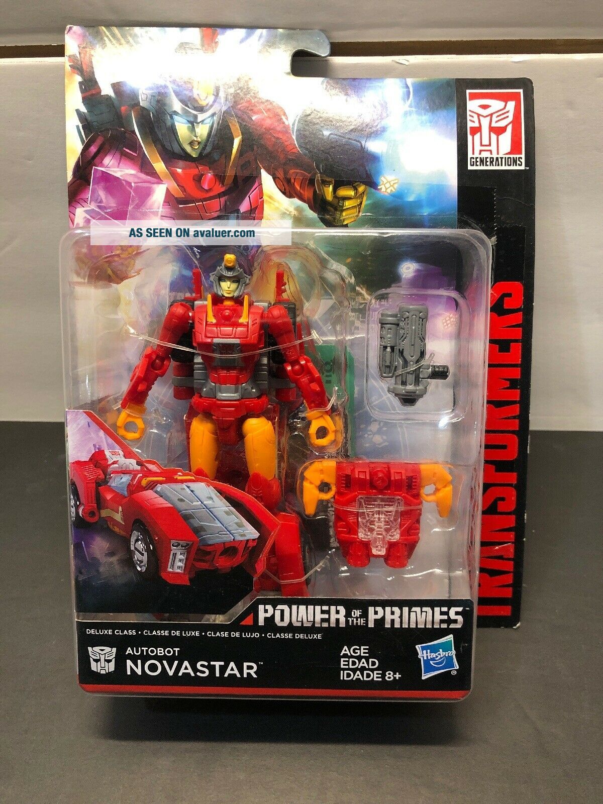 Transformers Generations Power Of The Primes Deluxe Class NOVASTAR ...