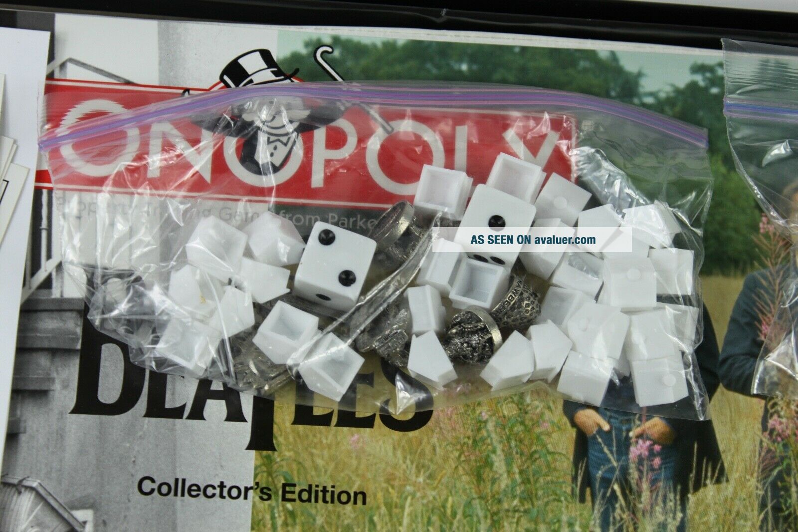 The Beatles 2008 Collector ' S Edition Retired Monopoly Board Game By ...