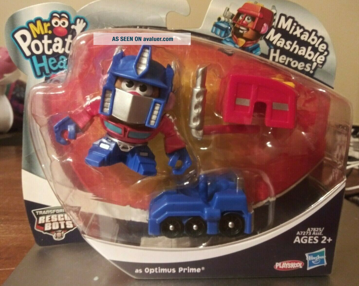 Mr Potato Head Transformers Rescue Bots Mixable Mashable Heroes Optimus ...