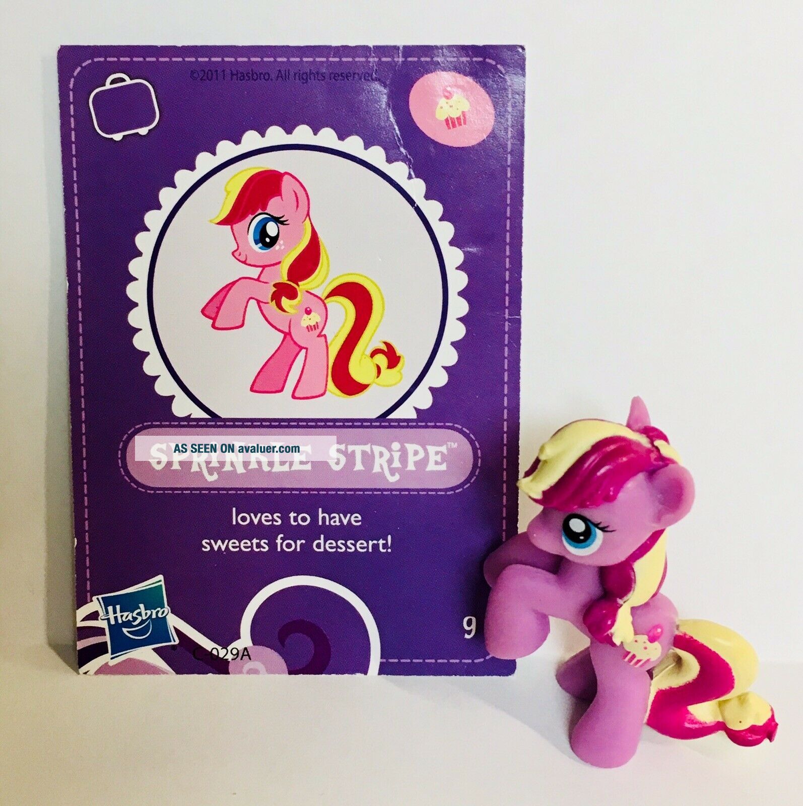 Hasbro My Little Pony MLP Wave 3 Sprinkle Stripe Blind Bag Pony With ...