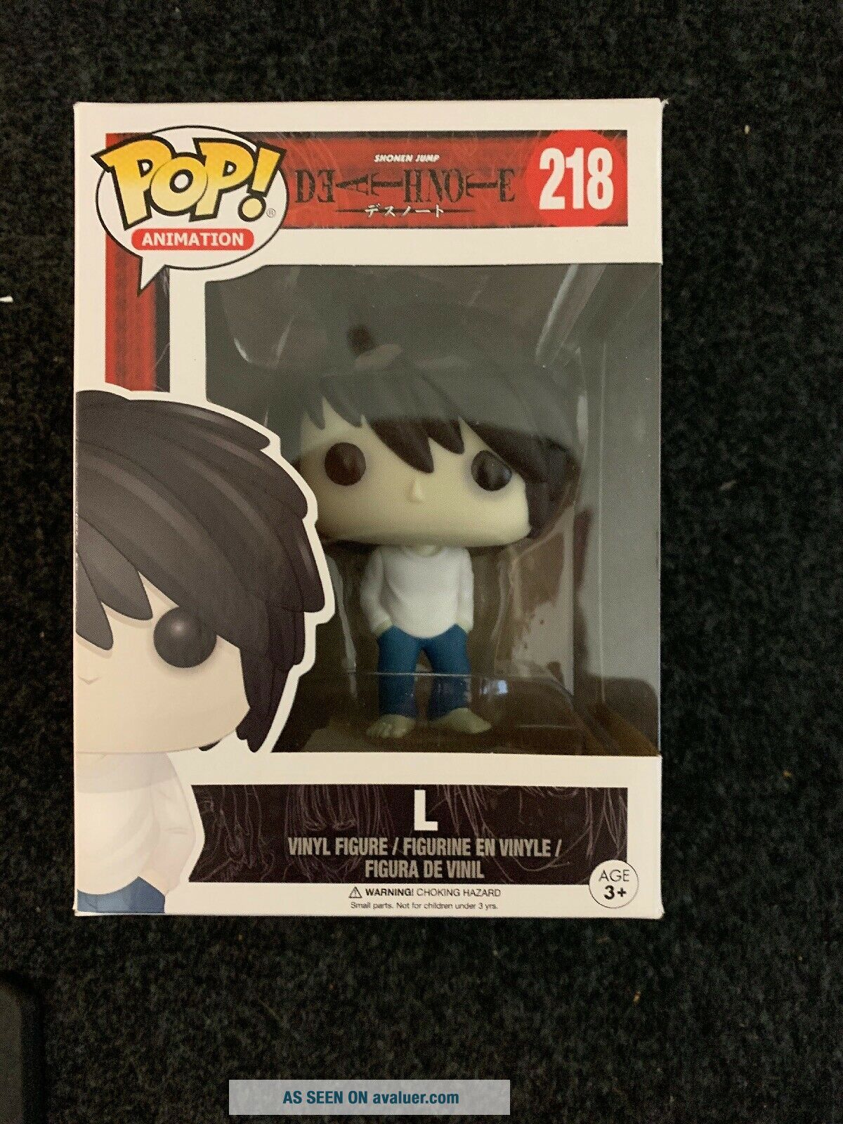Funko Pop Animation: Death Note - L Vinyl Figure Item 6363 | #9618143