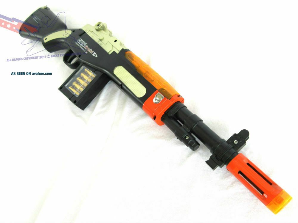 3x Toy Guns Electronic M1 Toy Rifle, Sawed - Off Shotgun & KG - 9 J Cap ...