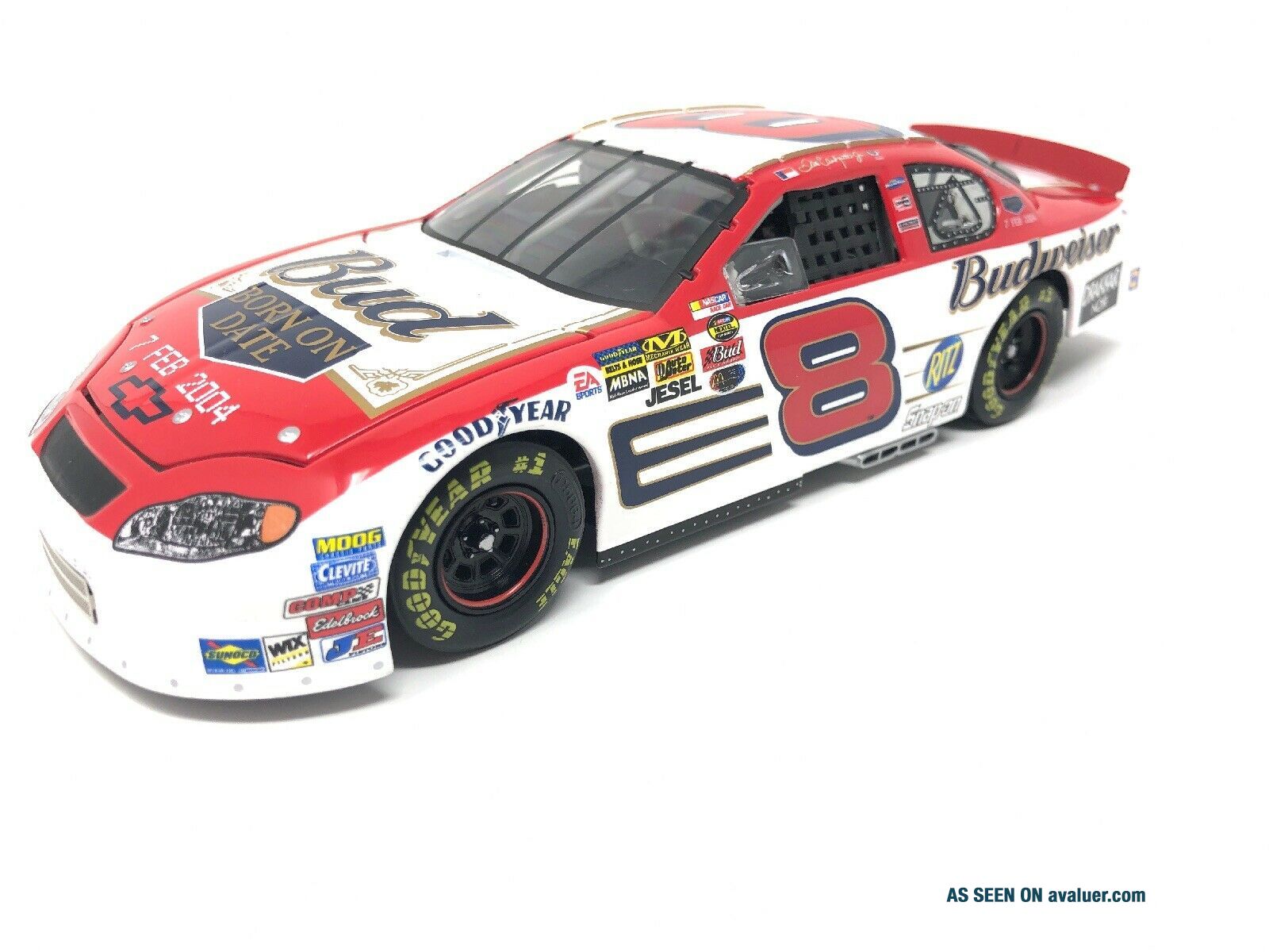 1:24 Dale Earnhardt Jr 2004 Born On Date / Budweiser Chevy Monte Carlo ...