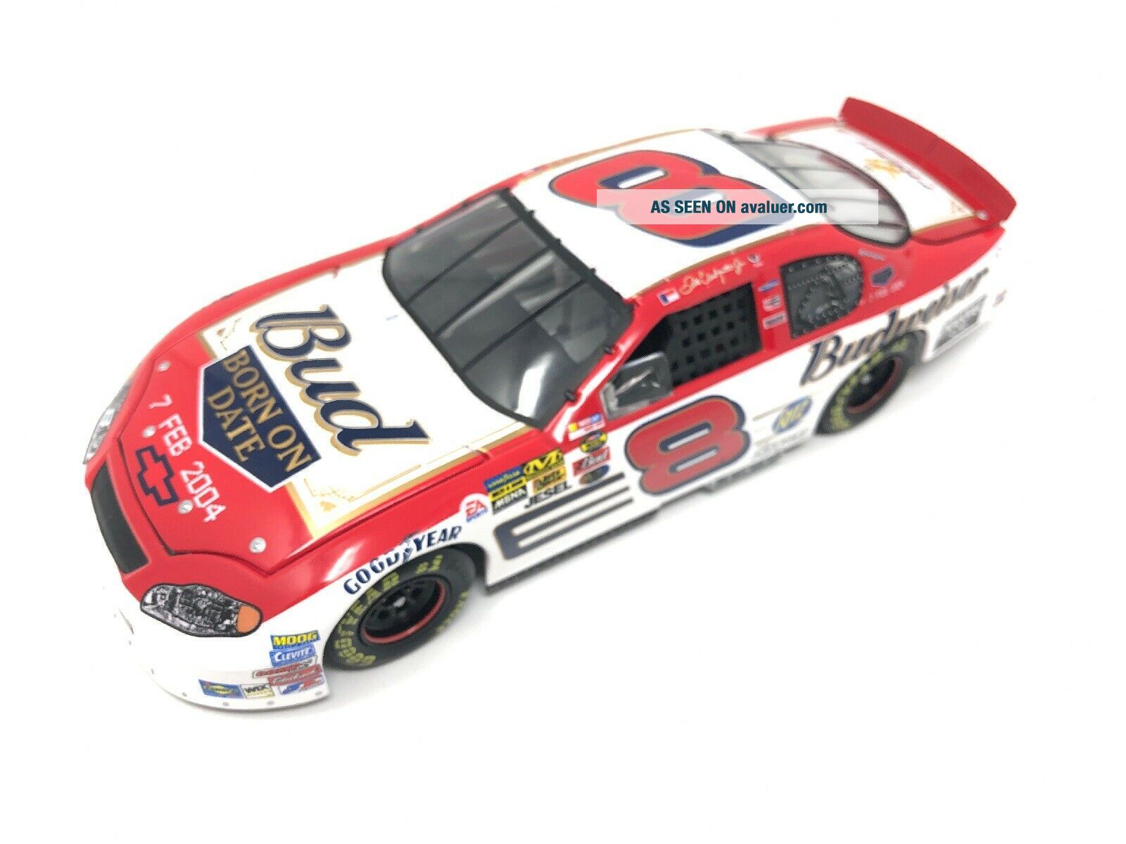 1:24 Dale Earnhardt Jr 2004 Born On Date / Budweiser Chevy Monte Carlo ...