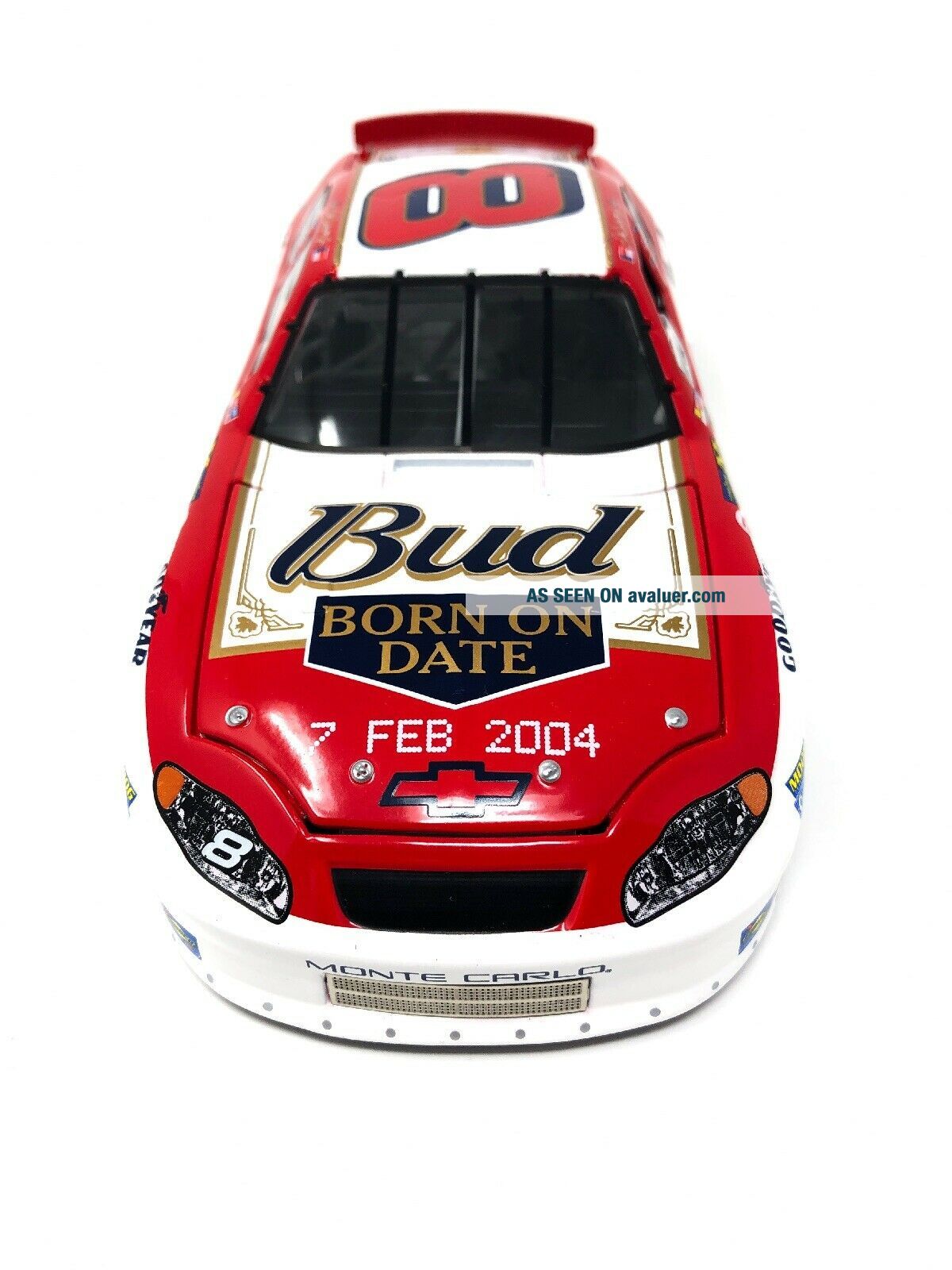 1:24 Dale Earnhardt Jr 2004 Born On Date / Budweiser Chevy Monte Carlo ...