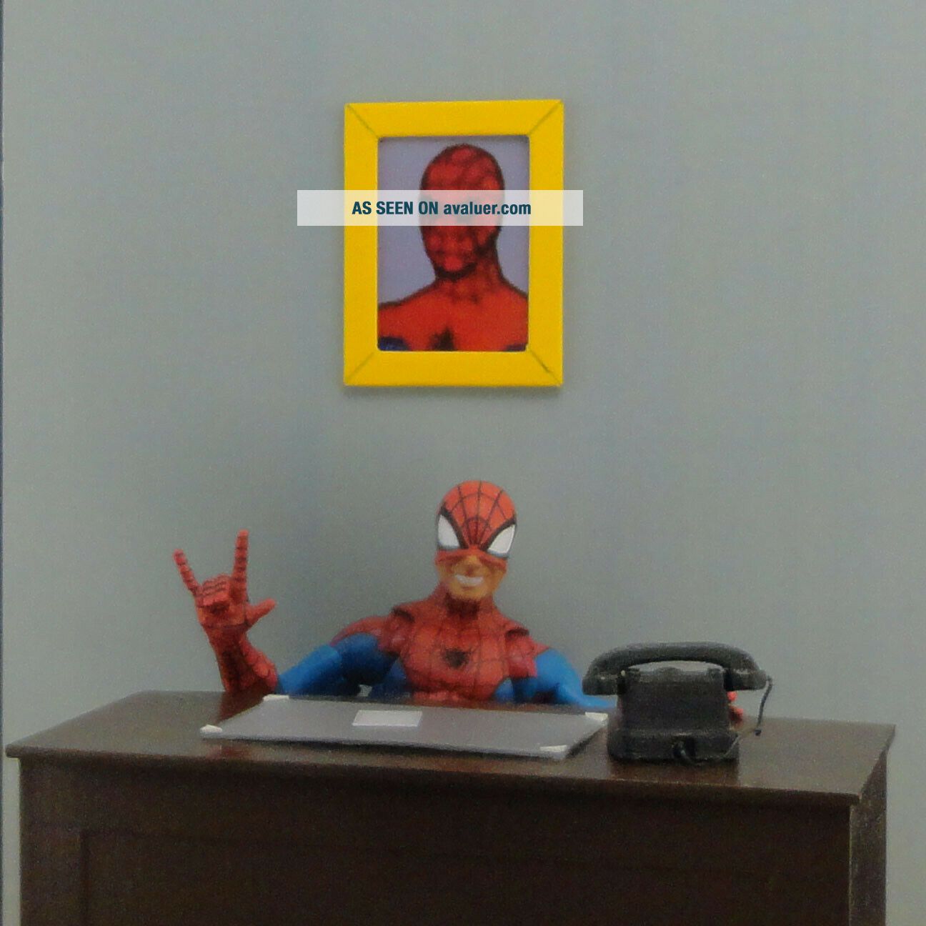 Marvel Legends Spider - Man Daily Bugle Office Desk Custom Action ...