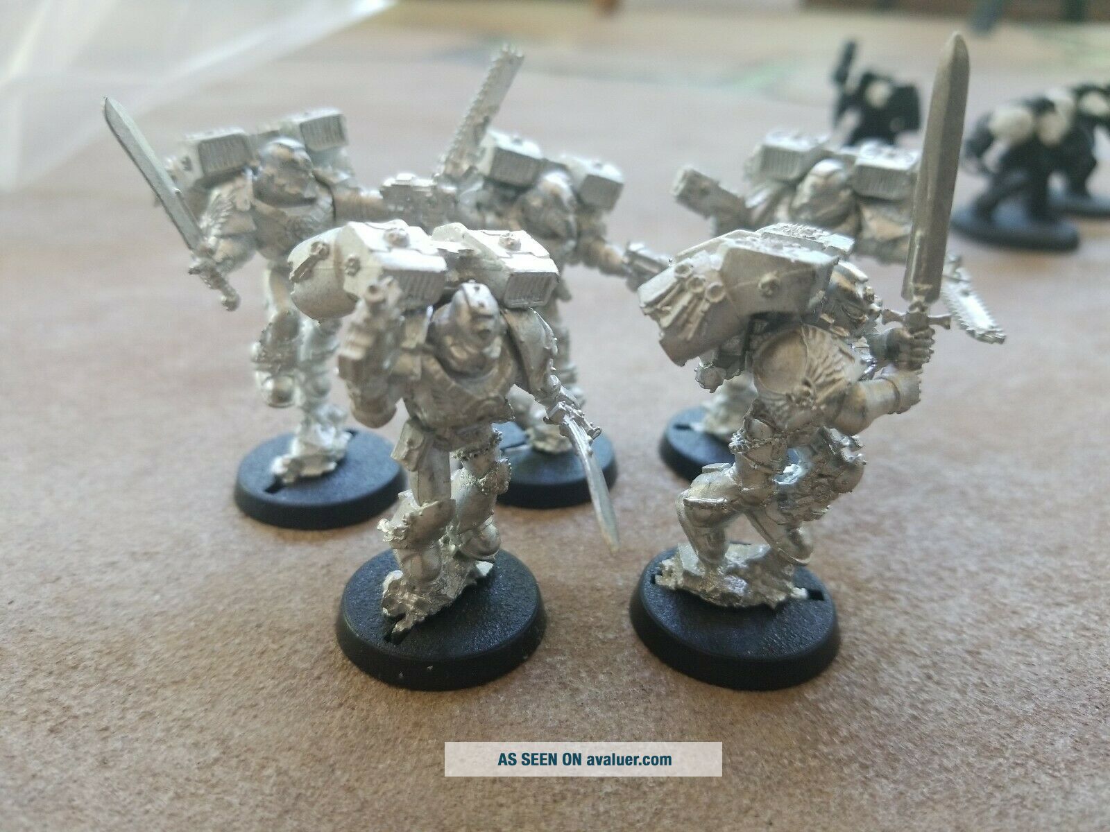 Space Marine Vanguard Veteran Squad Of 5 (oop, Metal, Warhammer 40k ...