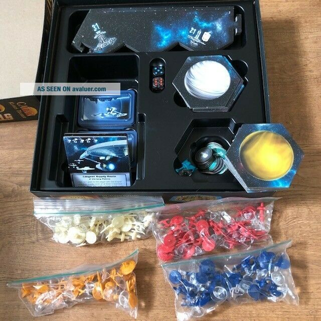 Settlers Of Catan STAR TREK By Klaus Teuber. Played With Once | #9655922