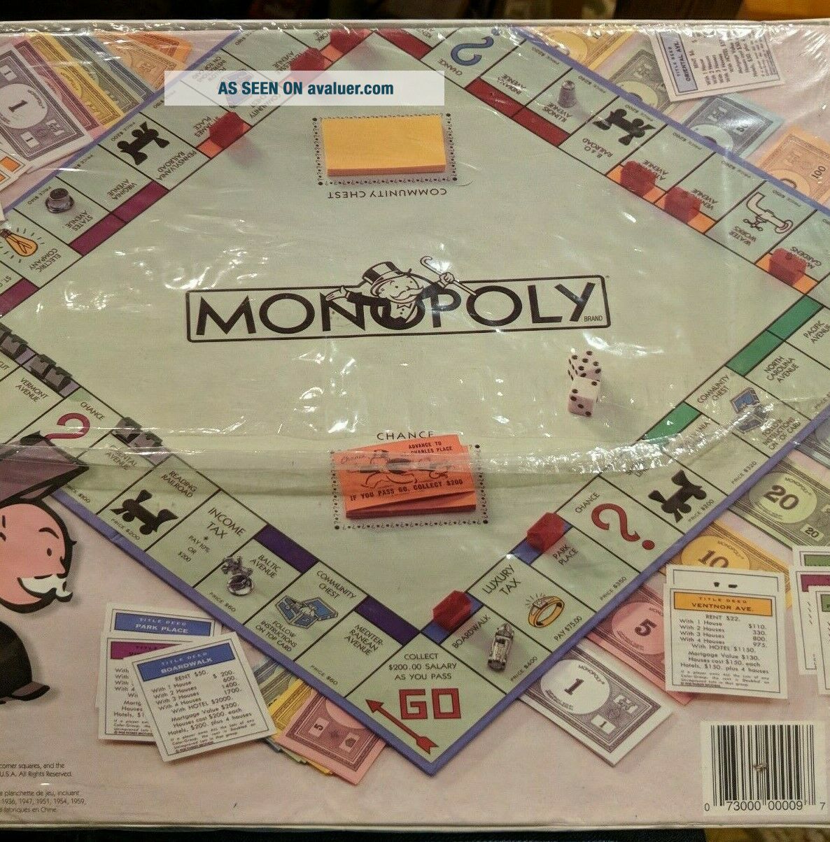 1996 Parker Brothers Monopoly Real Estate Trading Board Game | #9657861