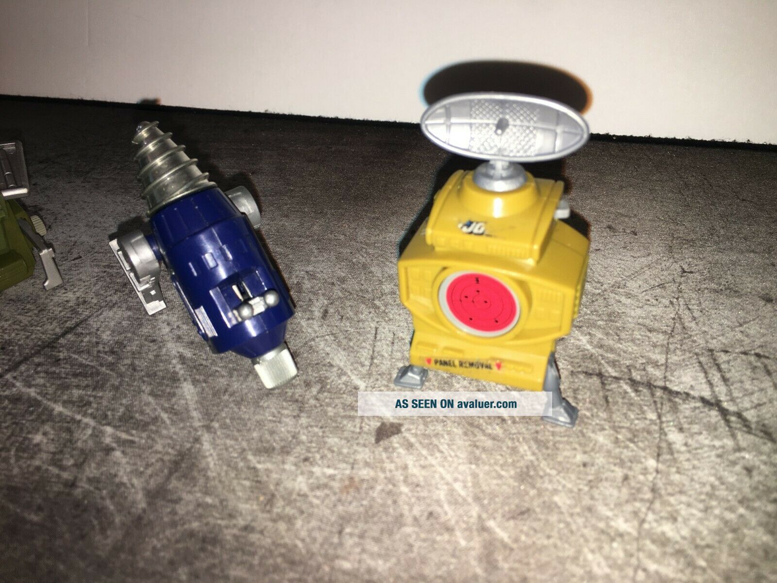 GI JOE 1987 MOTORIZED ACTION PACK Radar Station Earth Borer & Anti ...