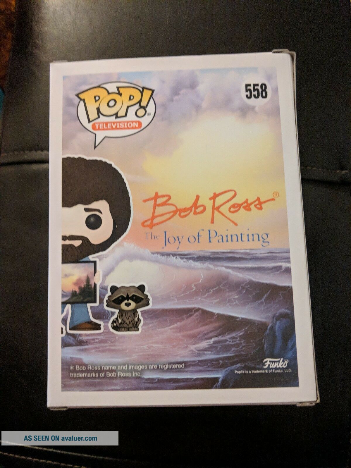 Funko Pop TV: Bob Ross The Joy Of Painting - Bob Ross And Raccoon Vinyl ...